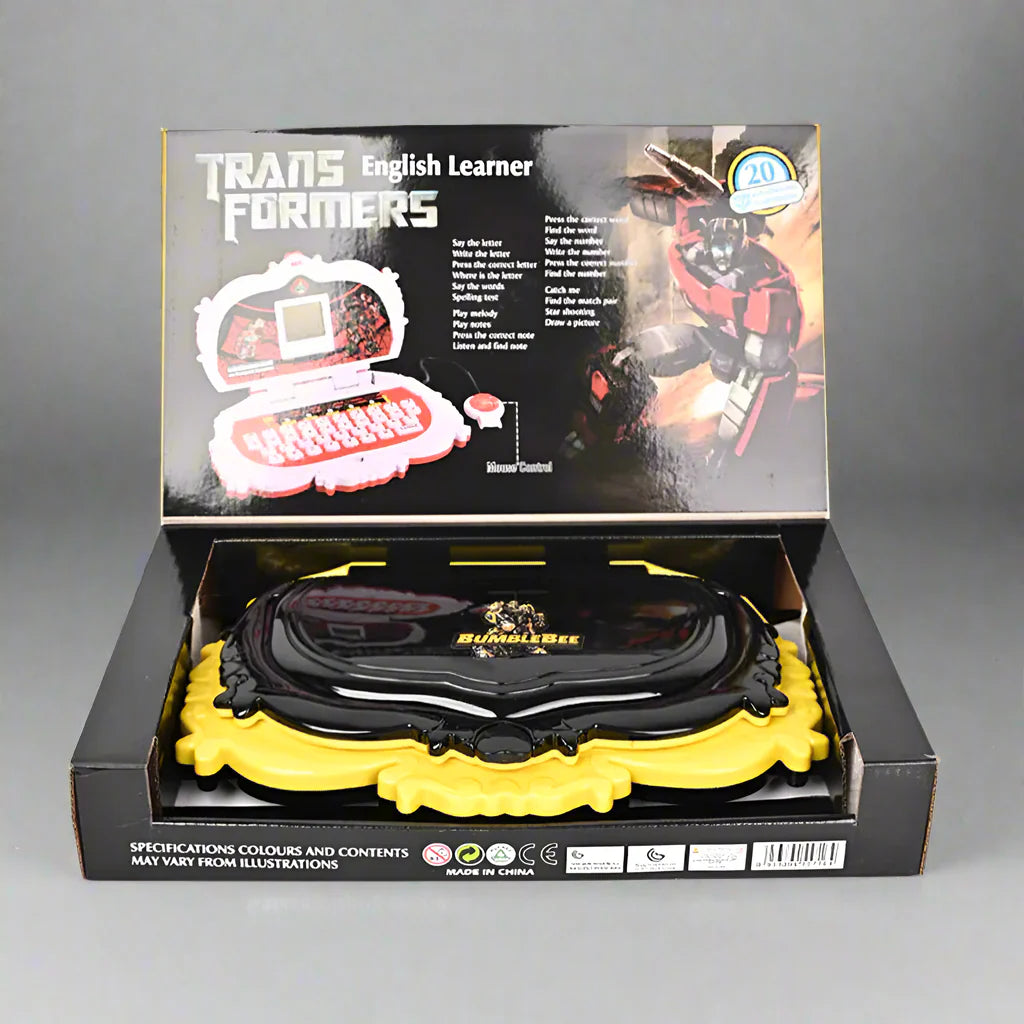 Transformers Educational Learning Laptop - Mini Computer with 20 Activ ...